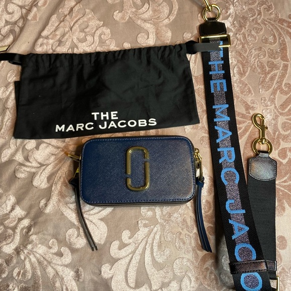 Marc Jacobs | Bags | Marc Jacobs Snapshot Bag Deep Blue Dark Blue ...